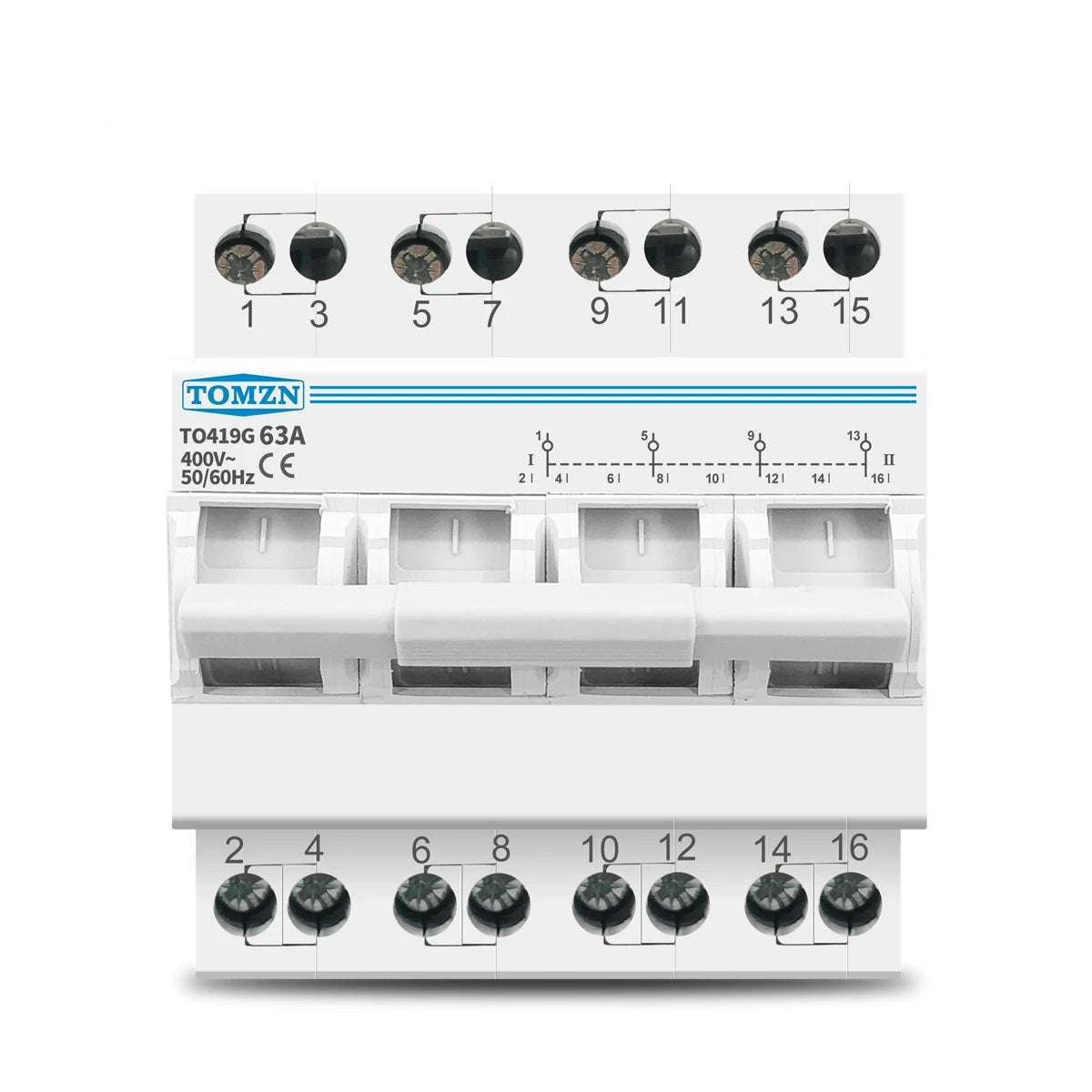 MTS 63A Manual Transfer Switch – e-glow-shop